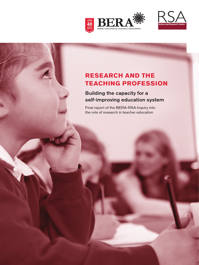 Bera Rsa Research Teaching Profession Full Report For Web | PDF ...