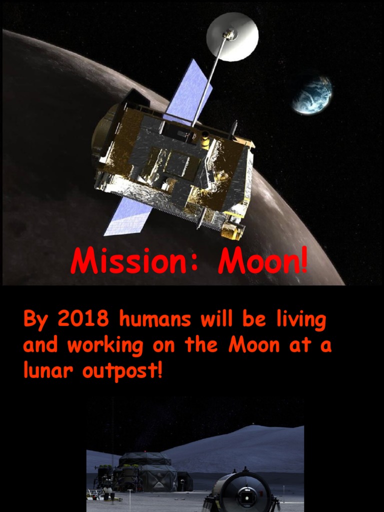 Moon Mission | PDF | Moon | Colonization Of The Moon