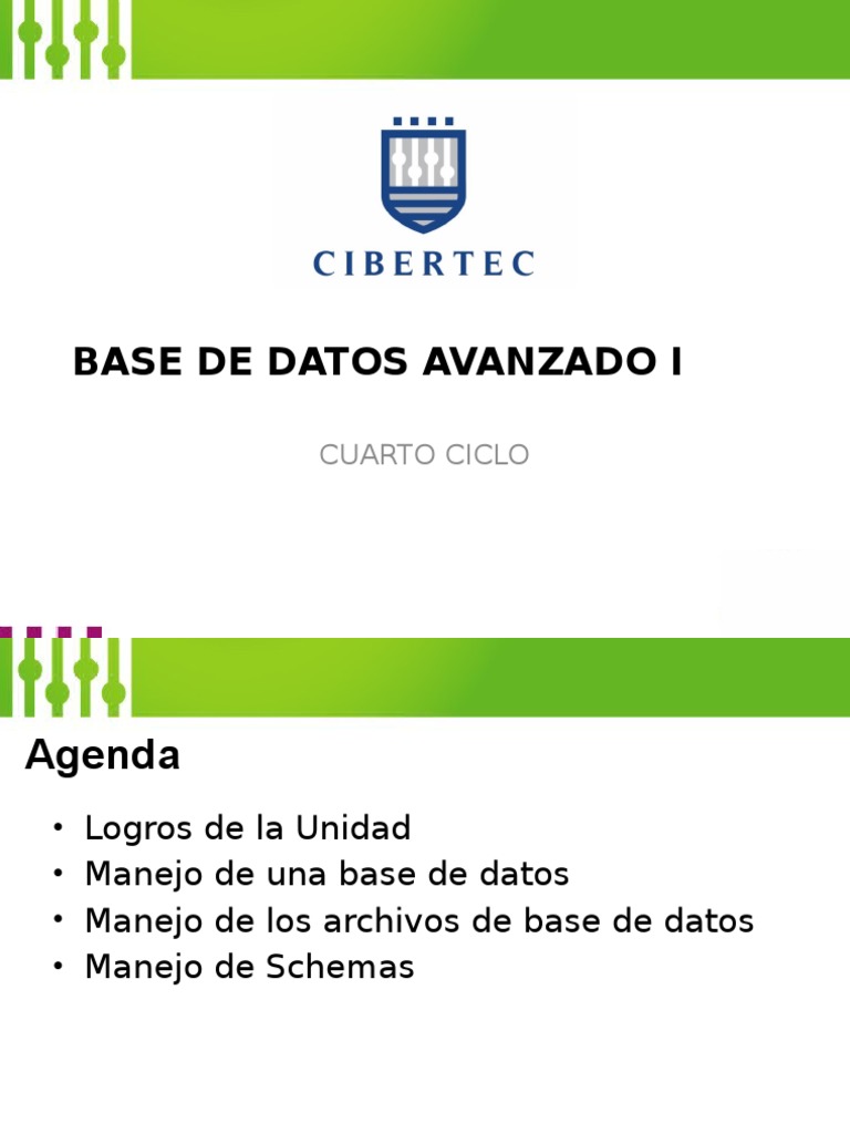 BDAI Sesion01 Base de Datos Filegroups Esquemas | PDF | Servidor SQL de Microsoft | Bases de datos