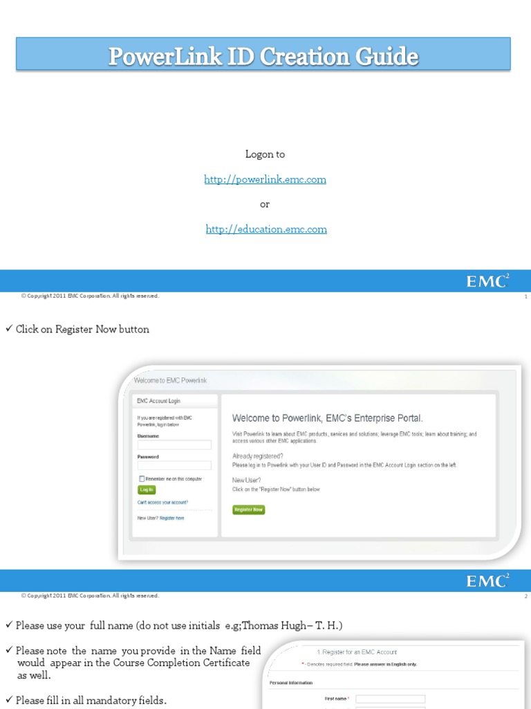 Powerlink Guide | PDF | Email | Authentication
