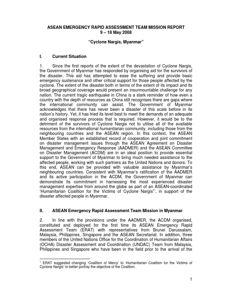 Asean Report | PDF | Association Of Southeast Asian Nations | Aids