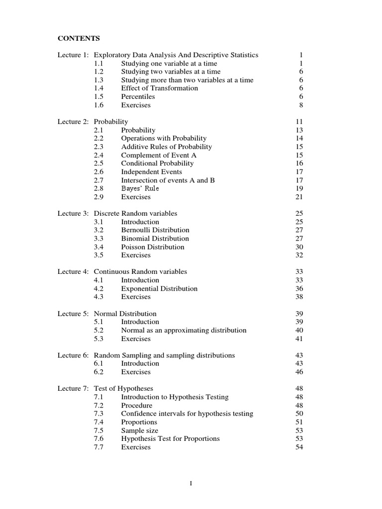 PS - Handbook PDF | PDF | Statistics | Variance