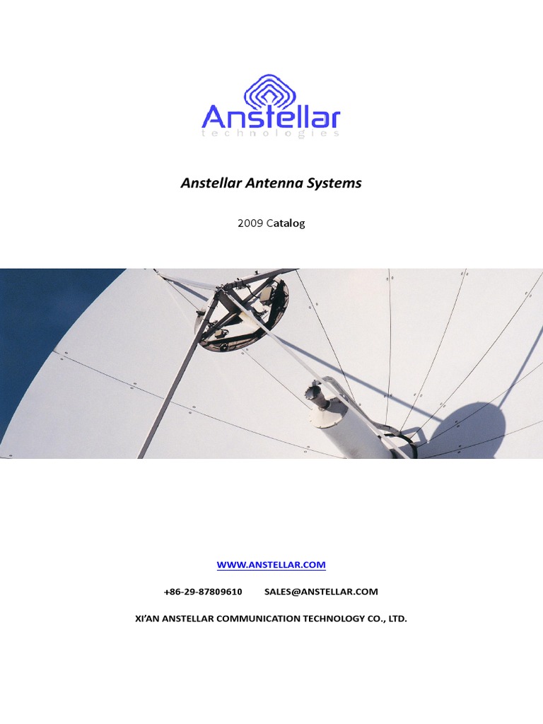Anstellar Vsat Antenna TVRO Antenna Flyaway Antenna SNG Antenna ...