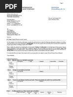 Kina Bank Personal Account Opening Form | PDF | Cheque | Banks