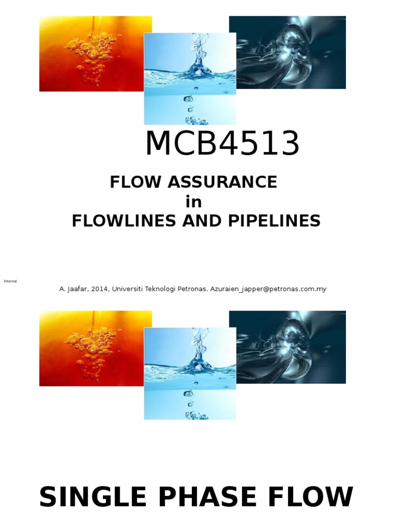 Part 2 - Single Phase Flow | PDF | Liquids | Physical Sciences