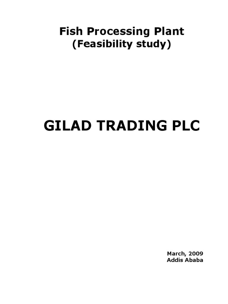 Fish Processing Plant | PDF | Aquaculture | Entrepreneurship