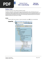 Creating and Managing SAP PP Routings | PDF | Business Process | Routing