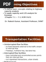 2010 Highway Capacity Manual | PDF | Interchange (Road) | Road Transport