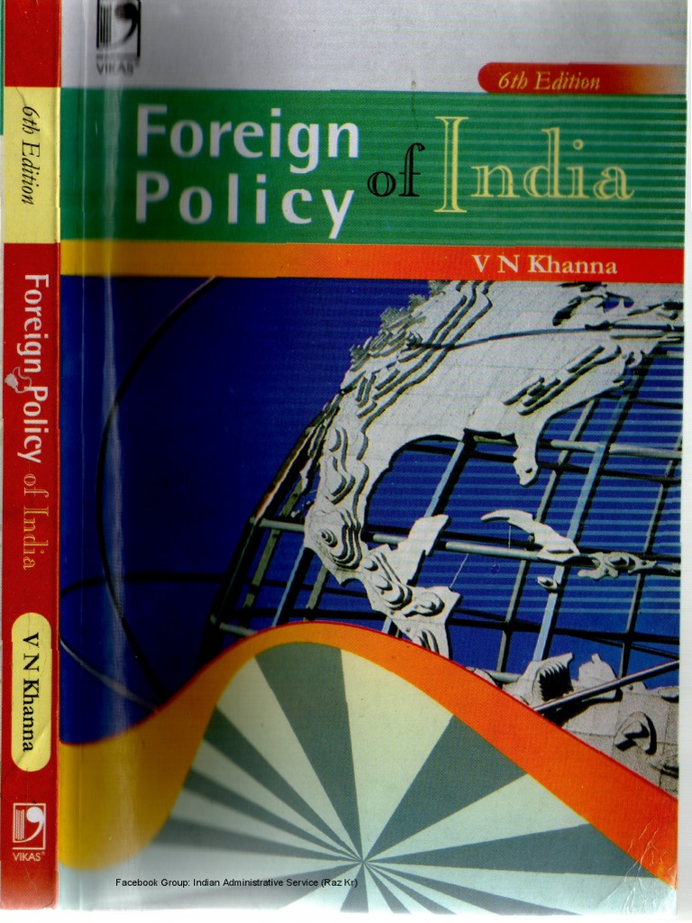 Foreign Policy of India. V N Khanna PDF | PDF | Nuclear Disarmament ...