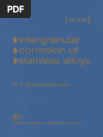Intergranular Corrosion Test As Per ASTM A262 | PDF | Corrosion | Steel