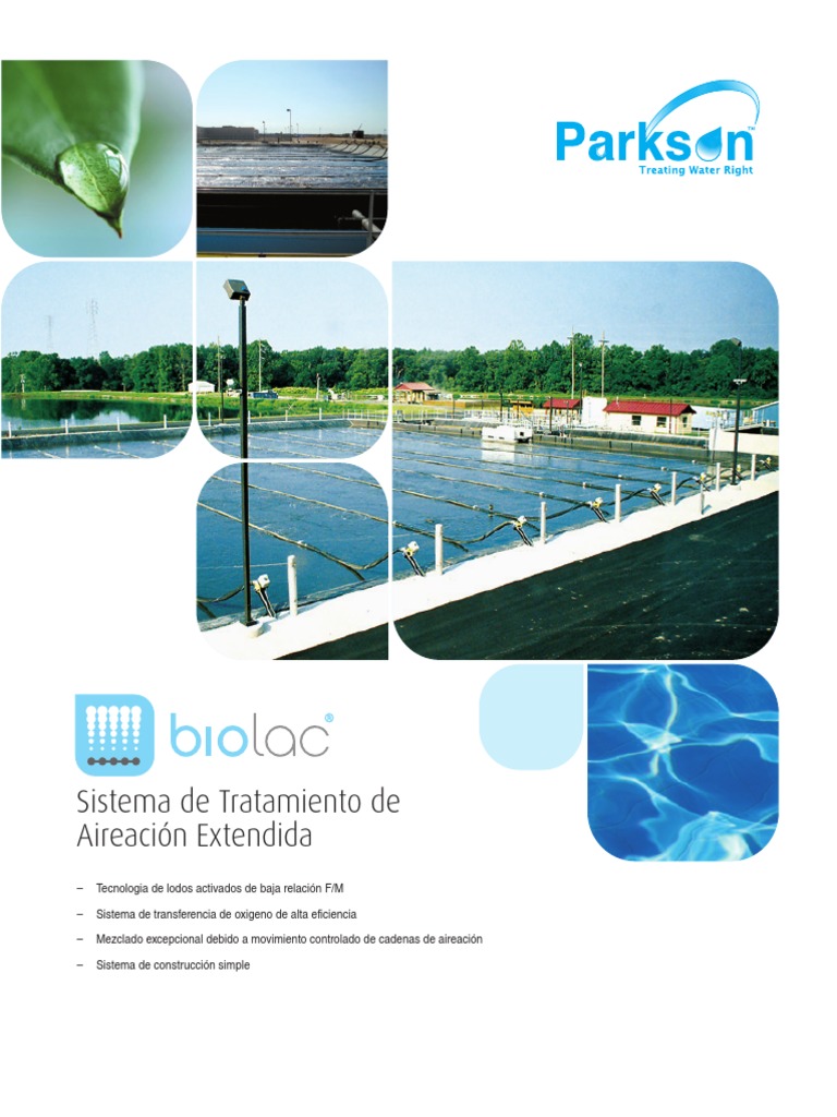 Sistema Biolac®: Tratamiento Eficiente de Aguas | PDF | Aguas ...