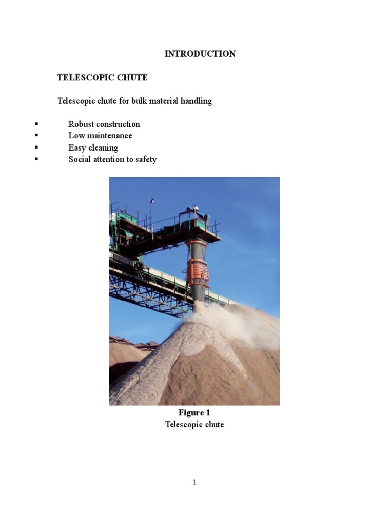TELESCOPIC CHUTE | Axle | Mechanical Engineering
