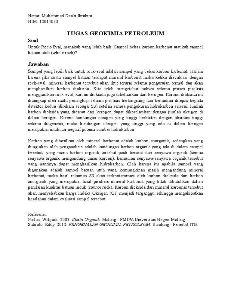 Tugas 1 Kimpet | PDF | Sains & Matematika