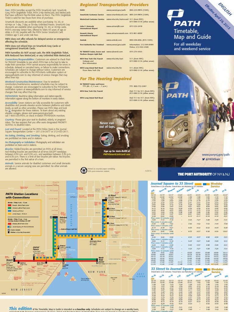 Timetable, Map and Guide: Regional Transportation Providers Service ...