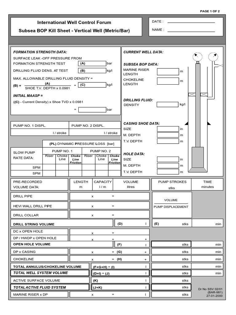 IWCF Subsea BOP Stack | PDF