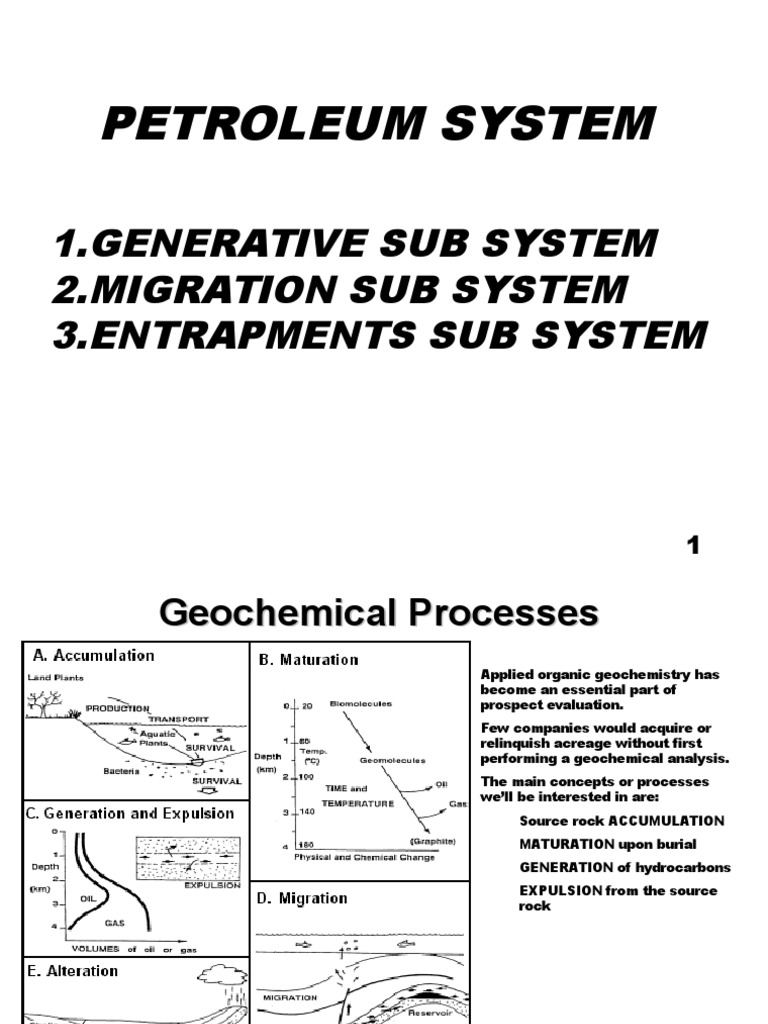Petroleum System | PDF | Petroleum | Porosity