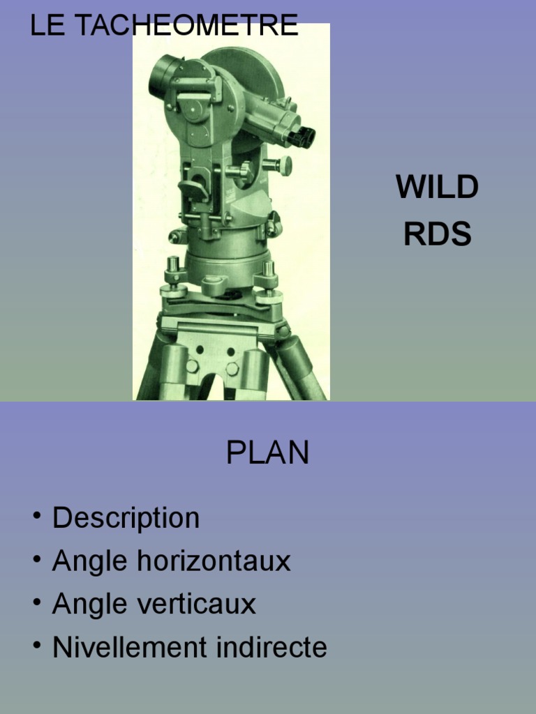 Le Tacheometre | PDF | Angle | Cercle