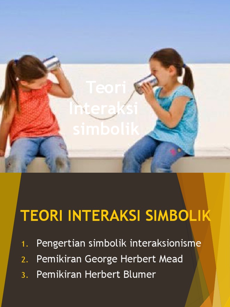 Teori Interaksi Simbolik | PDF