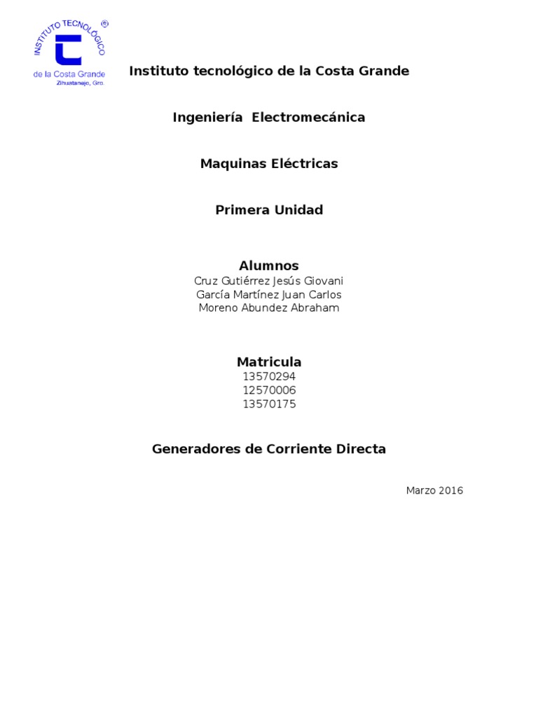Generadores de CD | PDF | Campo magnético | Inductor