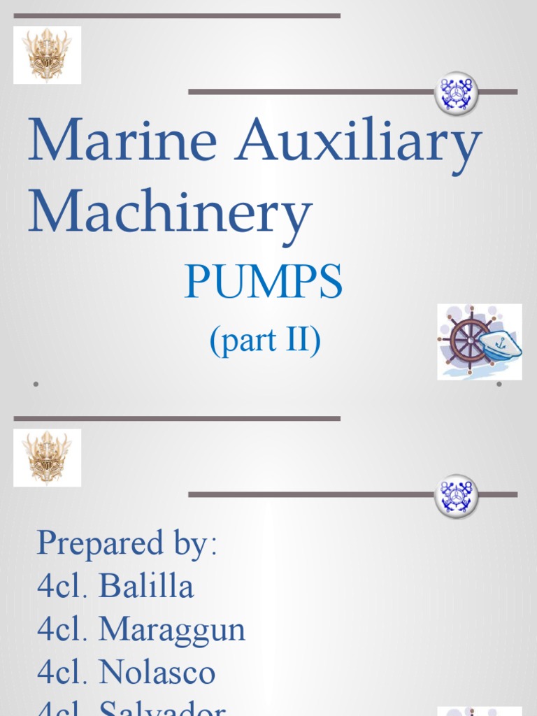 Marine Auxiliary Machinery | PDF | Pump | Liquids