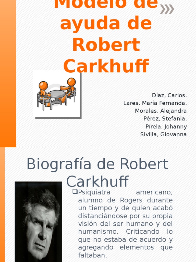 Modelo de Ayuda de Robert Carkhuff | PDF | Comportamiento | Cliente