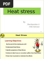 Heat Stress Plan | PDF | Hyperthermia | Dehydration