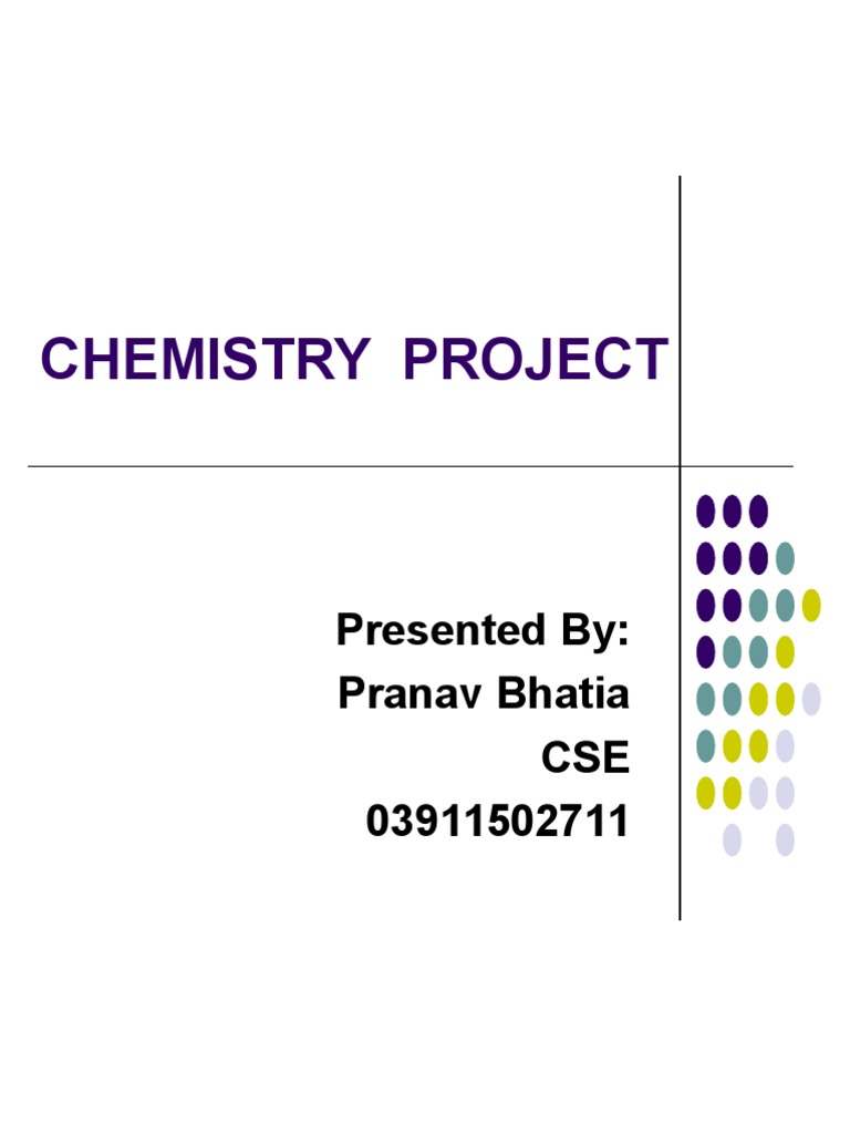 Revised Chemistry Project | PDF | Titration | Chemistry