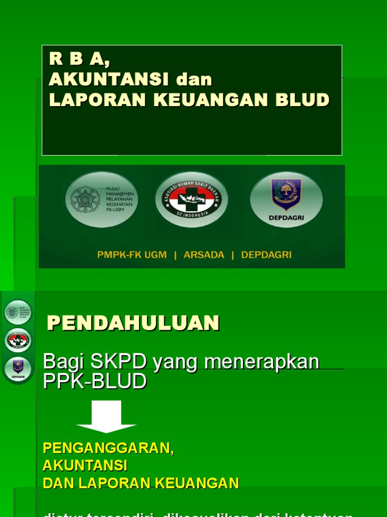 Rba Dan Laporan Keuangan Blud | PDF