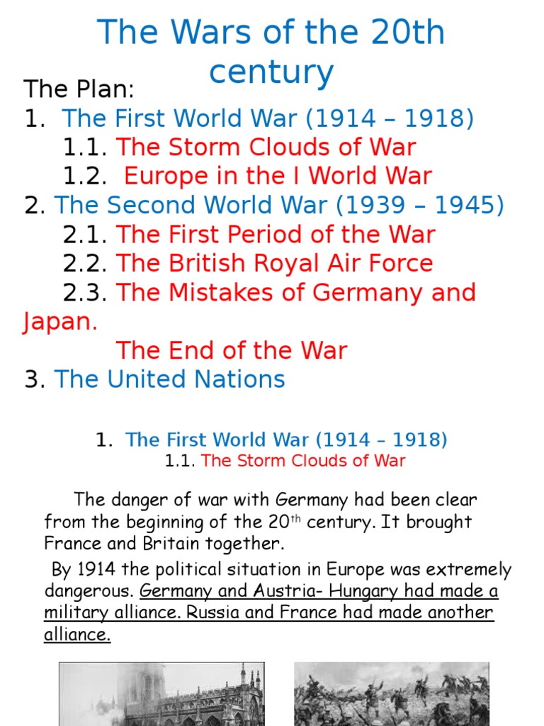 The Wars of The XX Century | PDF | Allies Of World War II | Nazi Germany