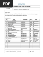 Banquet Event Checklist / Banquet Function Checklist | PDF