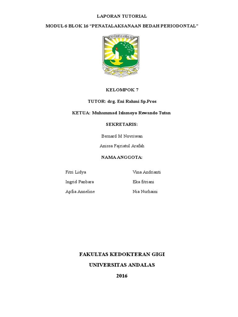 Laporan Tutorial Modul 6 Blok 16 | PDF