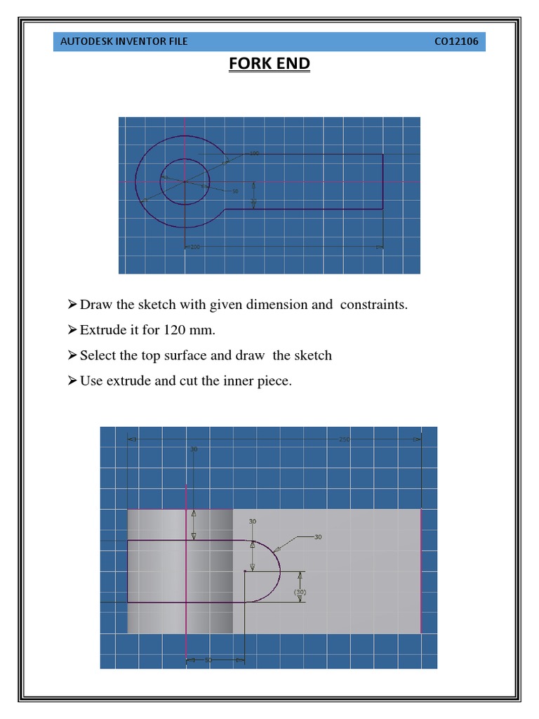 Knuckle Inventor PDF | PDF | Extrusion | Geometry