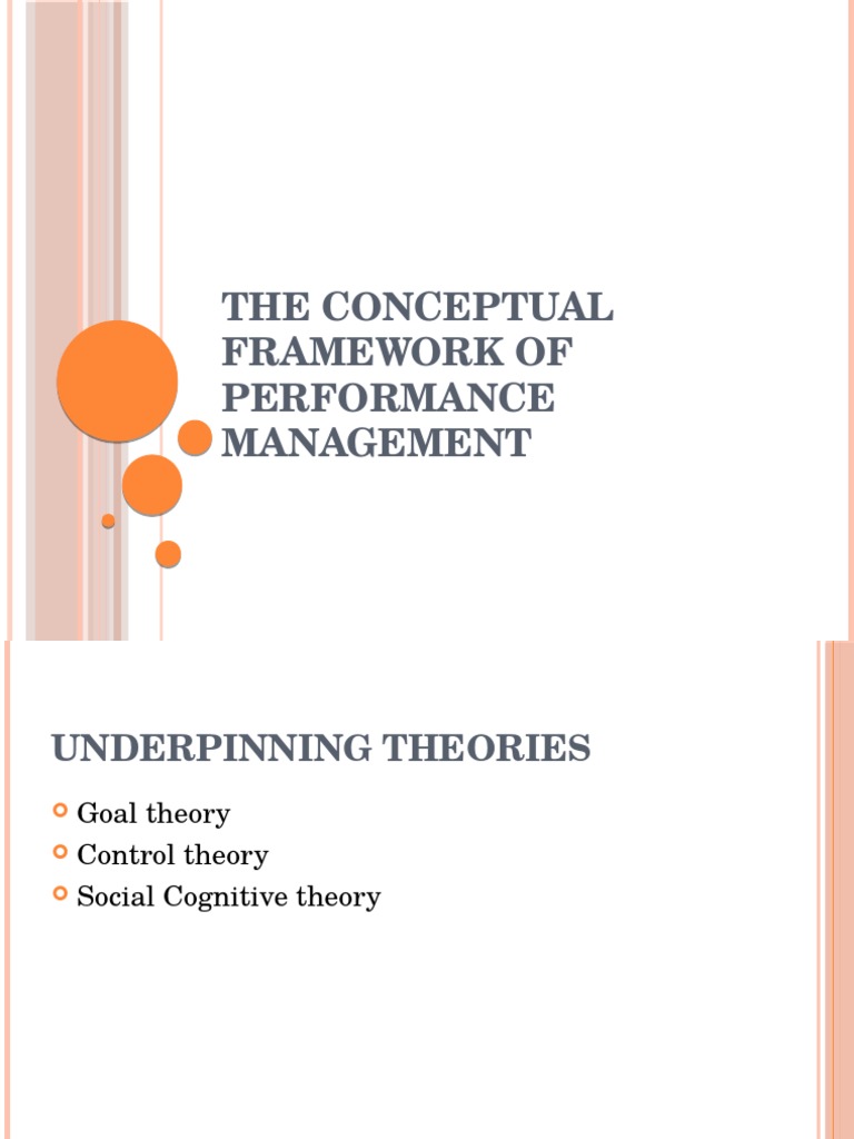 The Conceptual Framework of Performance Management | PDF | Self ...