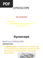 205 A11 Lab Report | PDF | Rotation Around A Fixed Axis | Gyroscope