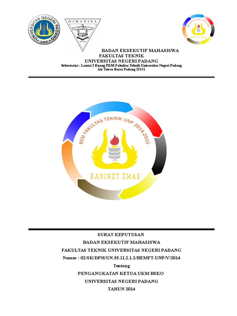 Surat Keputusan Bsko | PDF