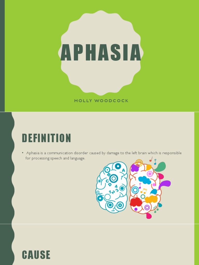 Aphasia | PDF | Aphasia | Health Sciences