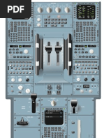 A330 Cockpit overhead panel | Aviation | Aircraft
