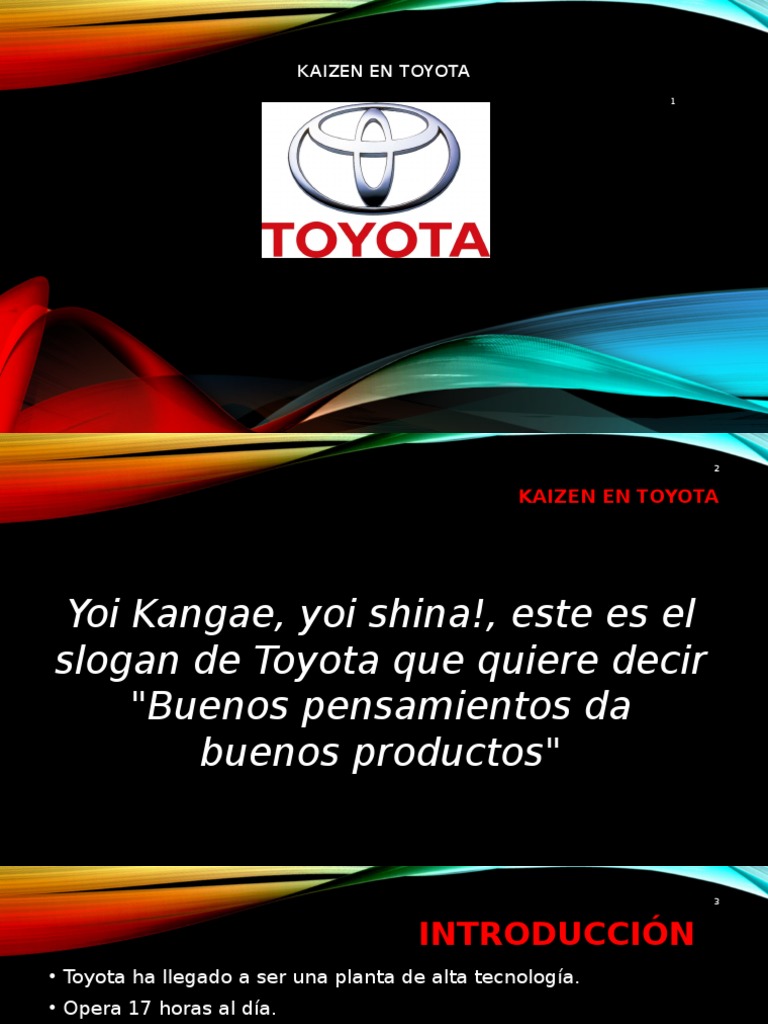 Kaizen en Toyota | PDF | Toyota | Honda