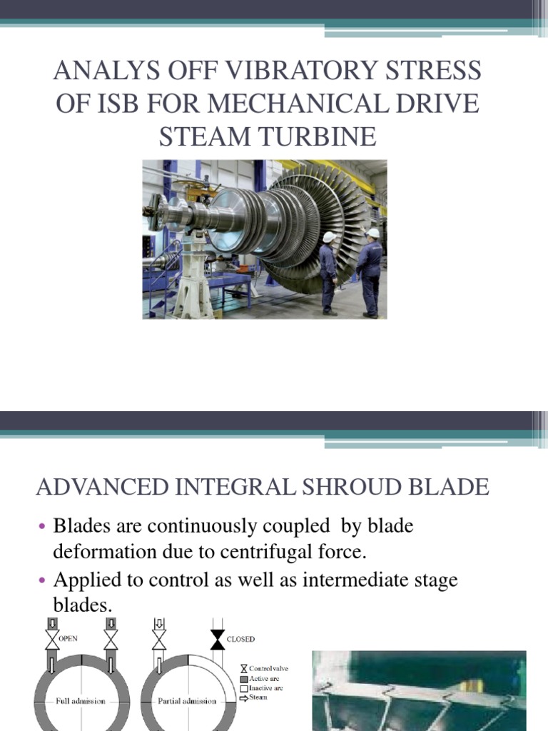 Analysis of Vibratory Stress of Integral Shroud Blade | PDF | Turbine ...