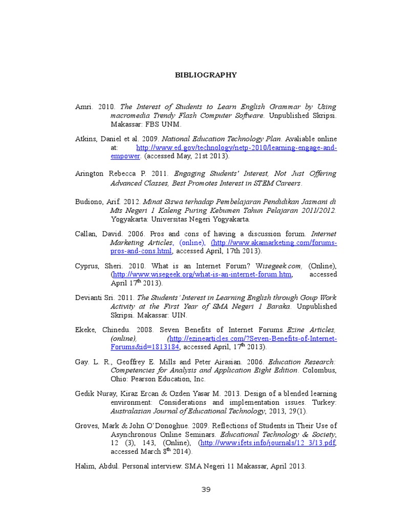 12. Bibliography | Educational Technology | Educational Devices