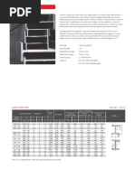 I-Beam Size and Weight Specifications | PDF | Metals | Structural Steel