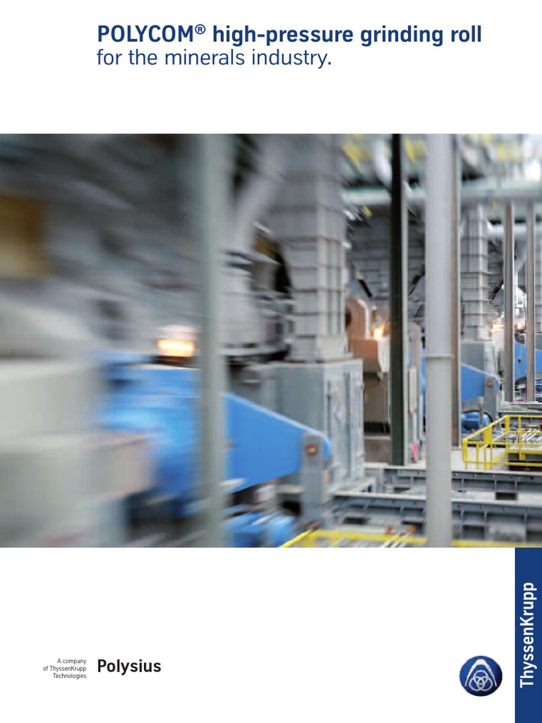 Polycom HPGR | PDF | Mill (Grinding) | Iron Ore