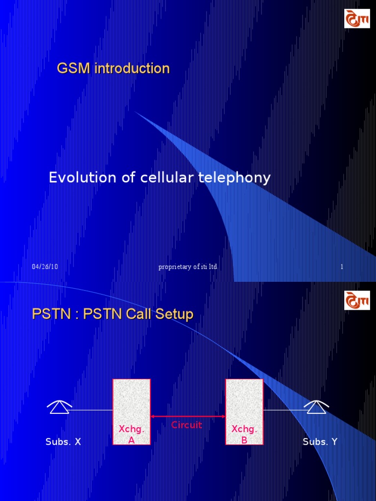 GSM Introduction | PDF | Wireless | Mobile Technology