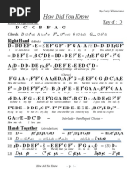 Kimi Dayo Kimi Nandayo Chords & Lyrics | PDF