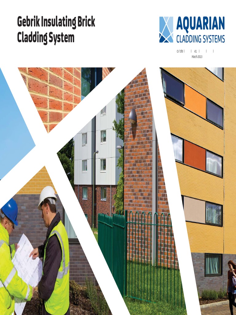 Aquarian Cladding Brochure 2013 | PDF | Brick | Masonry