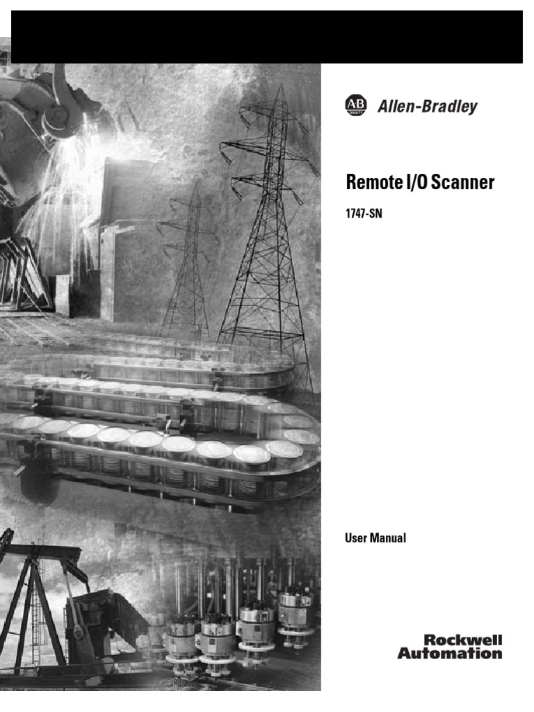 Remote I/O Scanner: User Manual | PDF