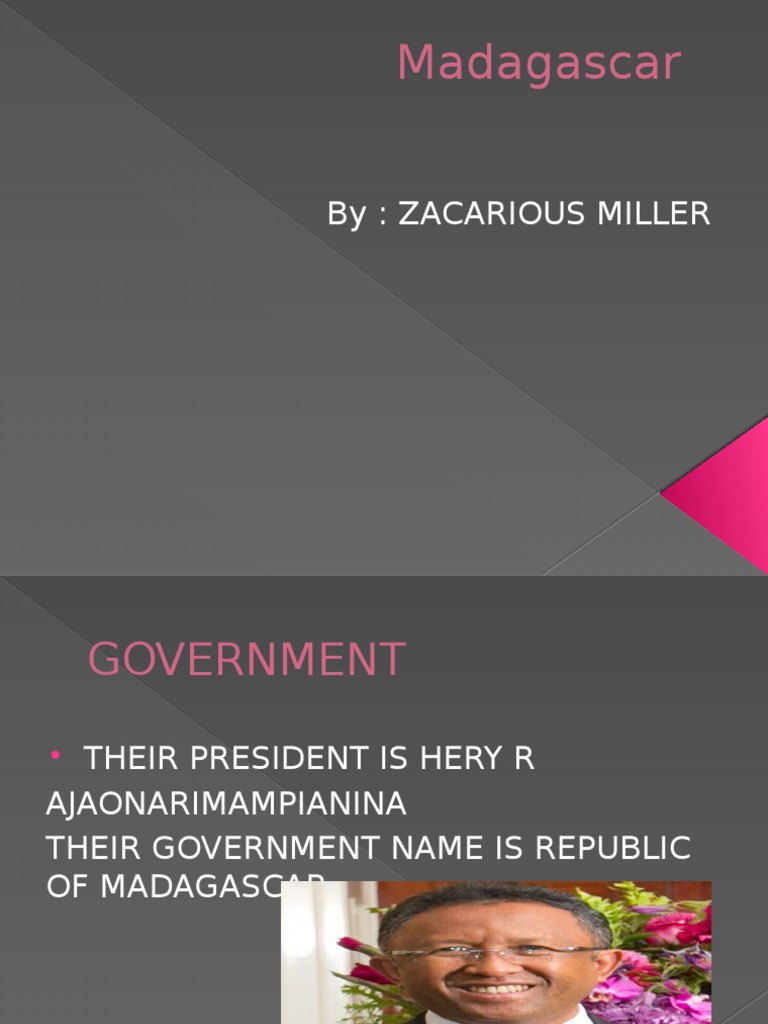 Madagascar's President: Hery Rajaonarimampiana | PDF | Home & Garden