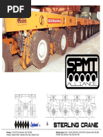 SPMT description incl drawings | PDF | Trailer (Vehicle) | Crane (Machine)