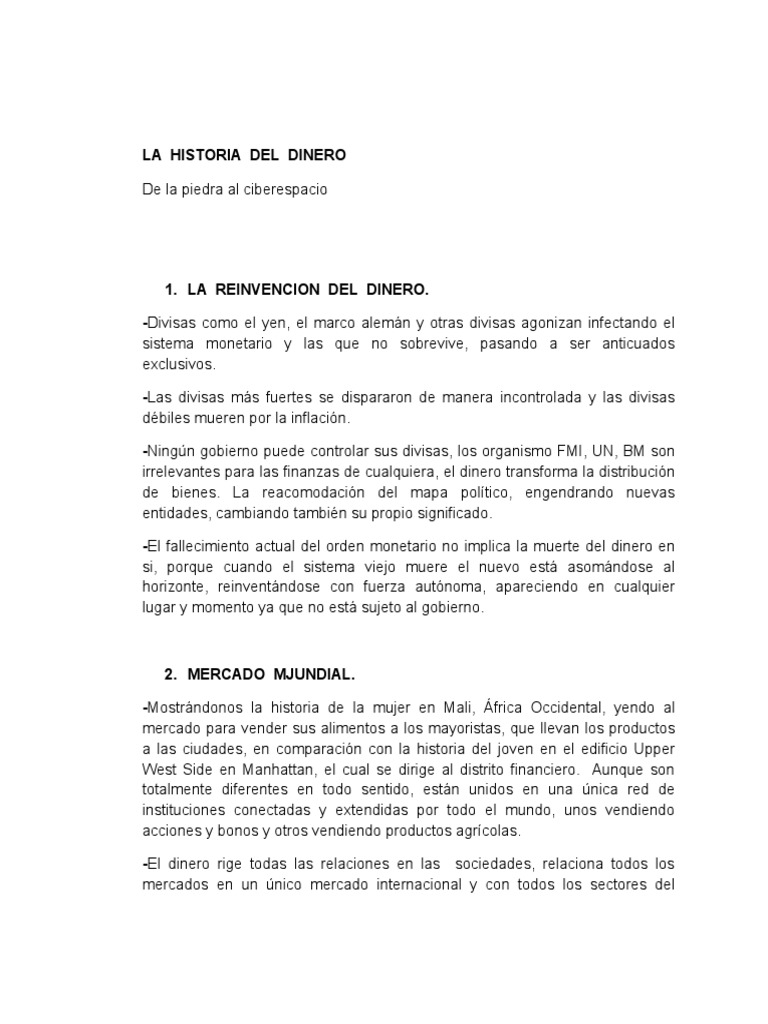 Evolución del Dinero: De la Antigüedad al Futuro | PDF | imperio Romano ...