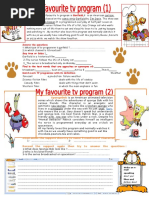 My Favourite TV Programme | PDF | The Simpsons Episodes | Television ...